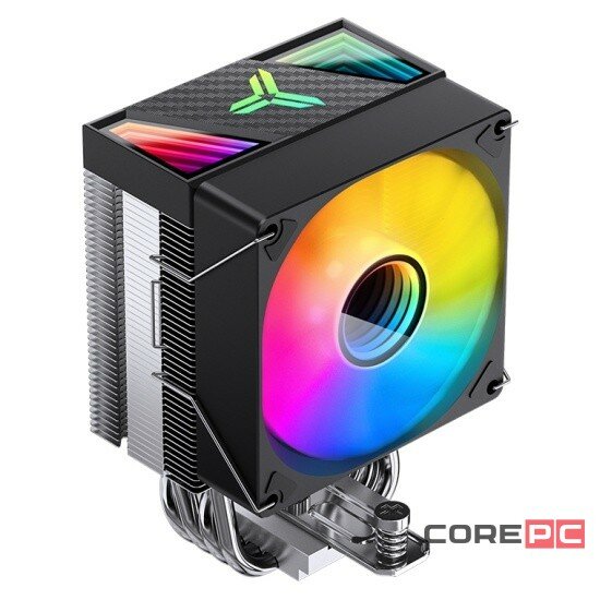 Кулер для процессора JONSBO CR-1400 V2 ARGB Black, AM4, 4-pin PWM, гидродинамический