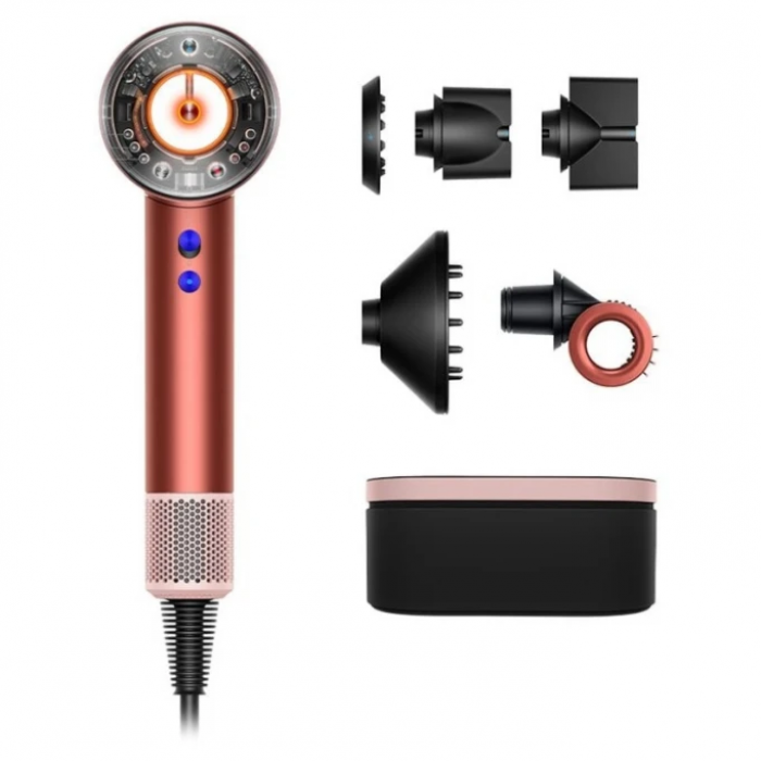 Фен Dyson HD16 Supersonic Strawberry Bronze/Blush Pink(с кейсом)