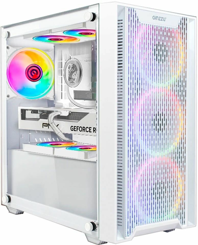 Корпус Ginzzu CL660 White