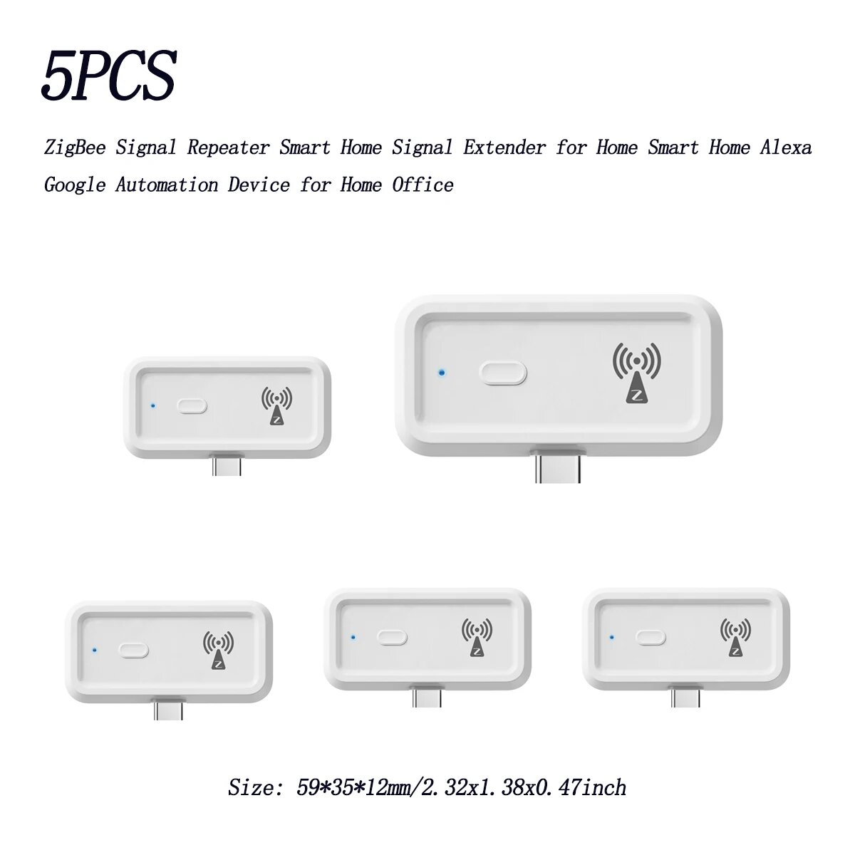 Усилитель сигнала ZigBee, 1/2/5 шт