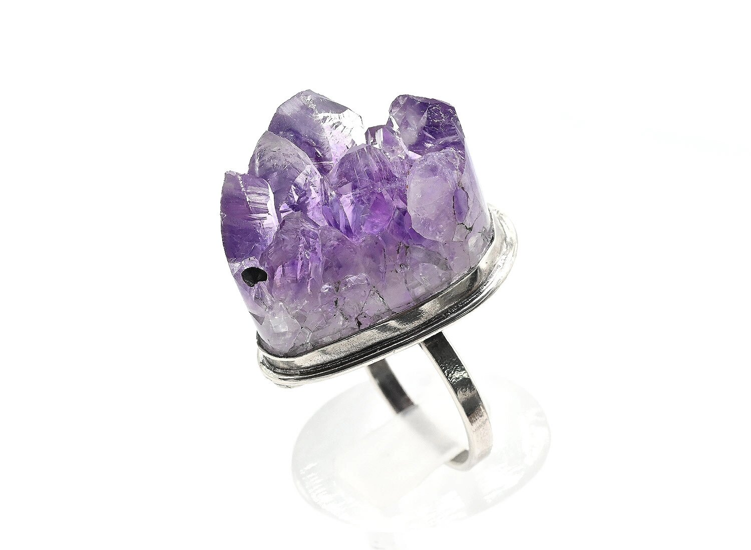 Кольцо, аметист