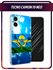 Чехол на Tecno Camon 19 Neo / Техно Камон 19 Нео с принтом "ВДВ флаг в небесах"