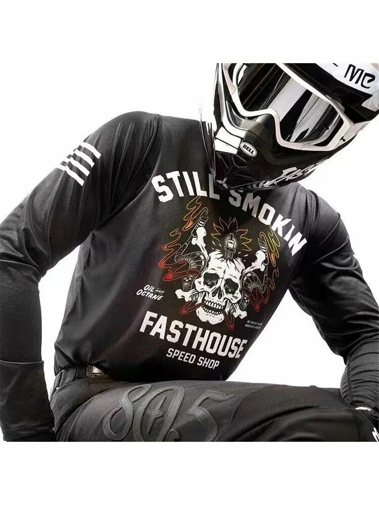 FastHouse Комбинезон для картинга, размер: M, цвет: черно-серый