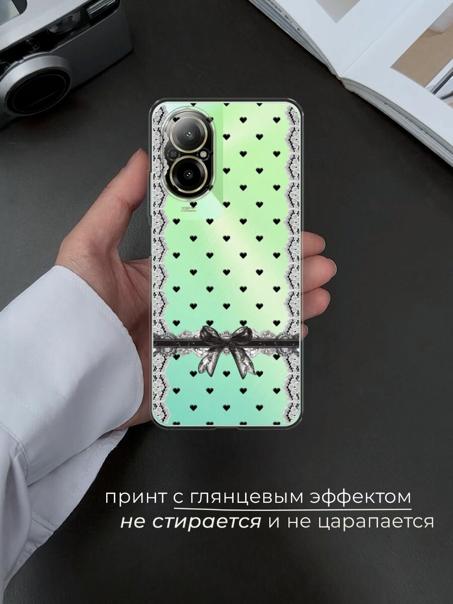 Чехол на Realme C67 4G / Реалми C67 4G с принтом "Подарочек" — фото 1