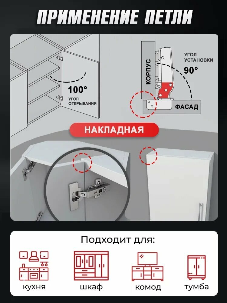 DTC Петля мебельная — фото 1