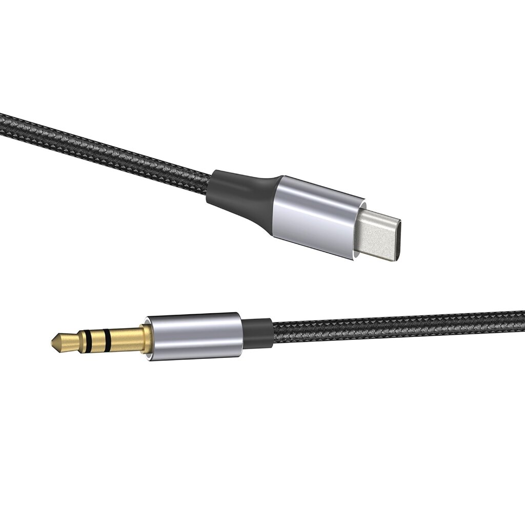 50/100/200 см Легкий порт USB C Type C до 3,5 мм AUX Кабель Шнур для наушников Отличное Качество звука Провод AUX Шнура