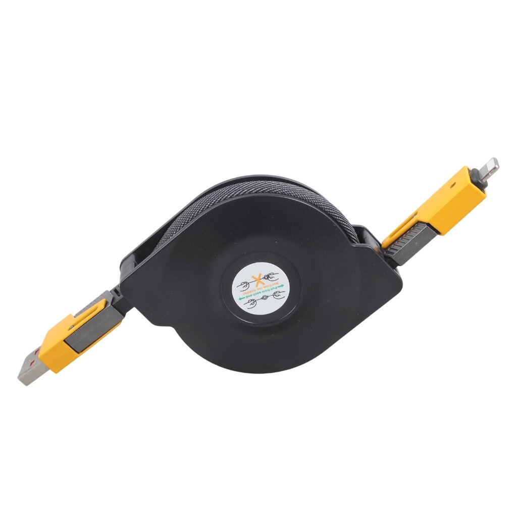 Зарядный провод Телескопический USB-Кабель для передачи данных 4 в 1 USB / Type C -Type C / 8-контактный шнур