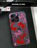 Чехол на Apple iPhone 15 Pro / Айфон 15 Про с принтом "Потягивающиеся леопарды 2...