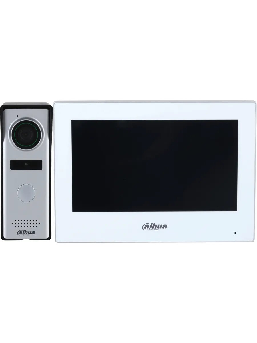 Комплект домофона Dahua DHI-KTH01 белого цвета