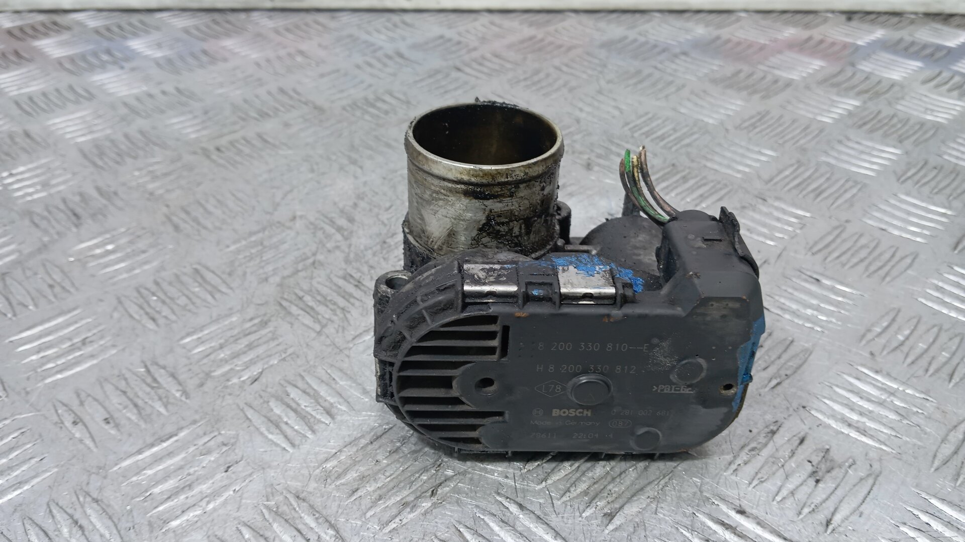 Дроссельная заслонка дизельная RENAULT TRAFIC 2, Номер 8200330810E