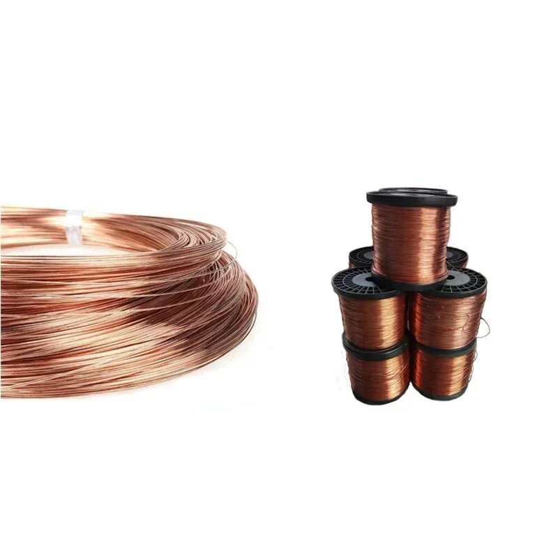50 метров/рулон T2, медный провод, диаметр стержня 0,2/0,3/0,4/0,5/0,8 мм, медный провод T2, медная веревка, проводящий провод, медный кабель, 0.6MM