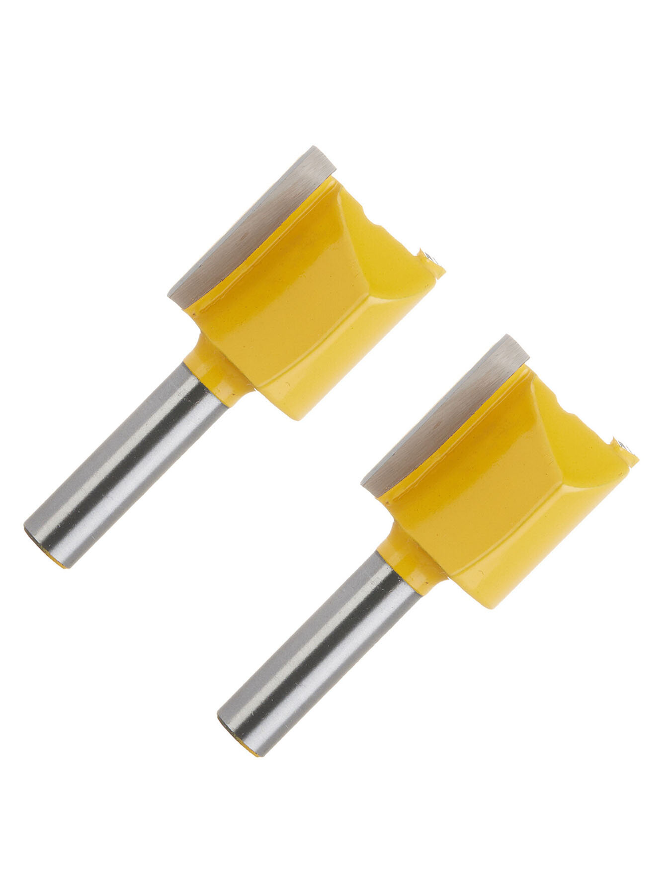 Фреза пазовая прямая по дереву d24х25 мм (2 шт.)