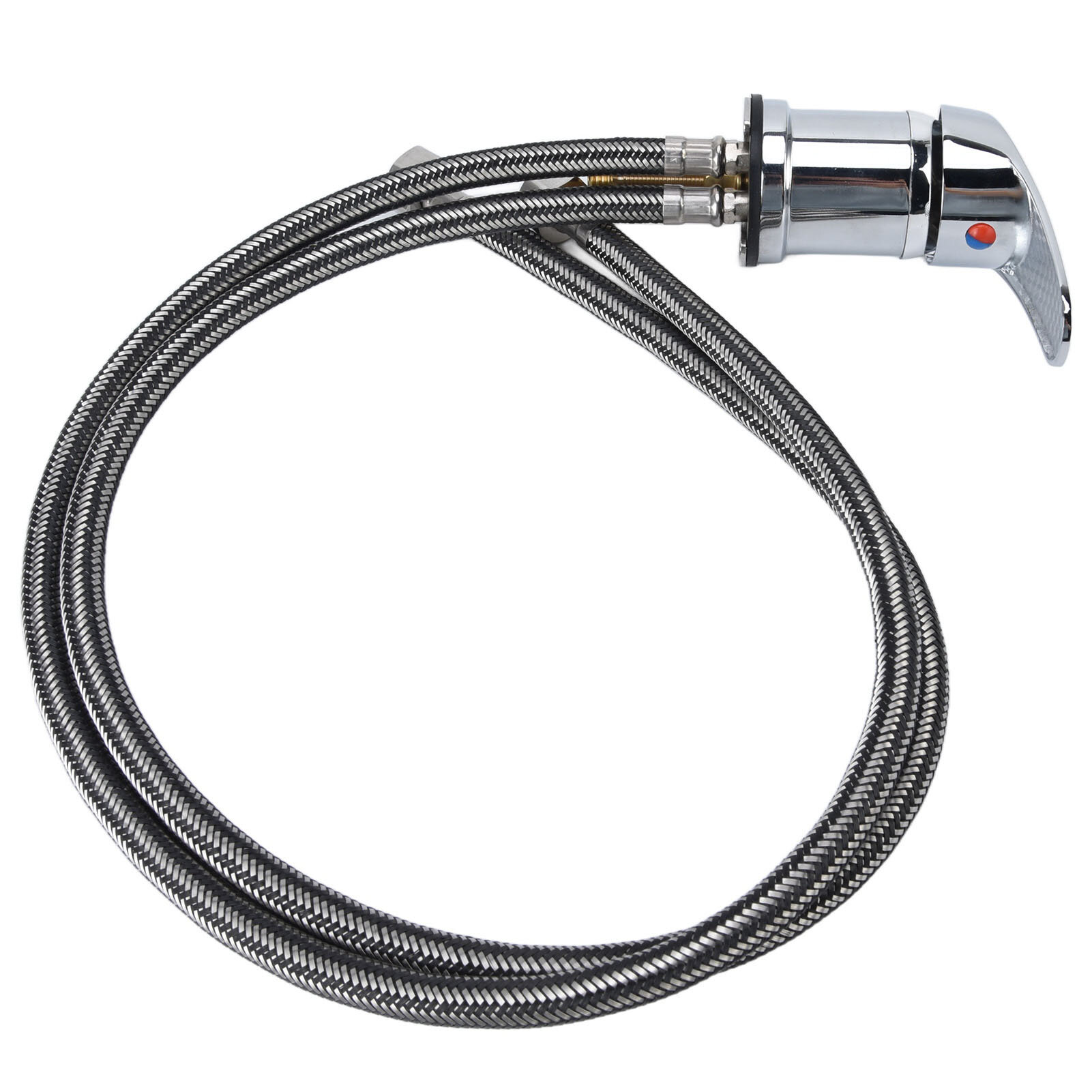 Кран для шампуня, распылитель, набор переключателей из цинкового сплава, хромированное покрытие для клуба, салона красоты, парикмахерской, спа