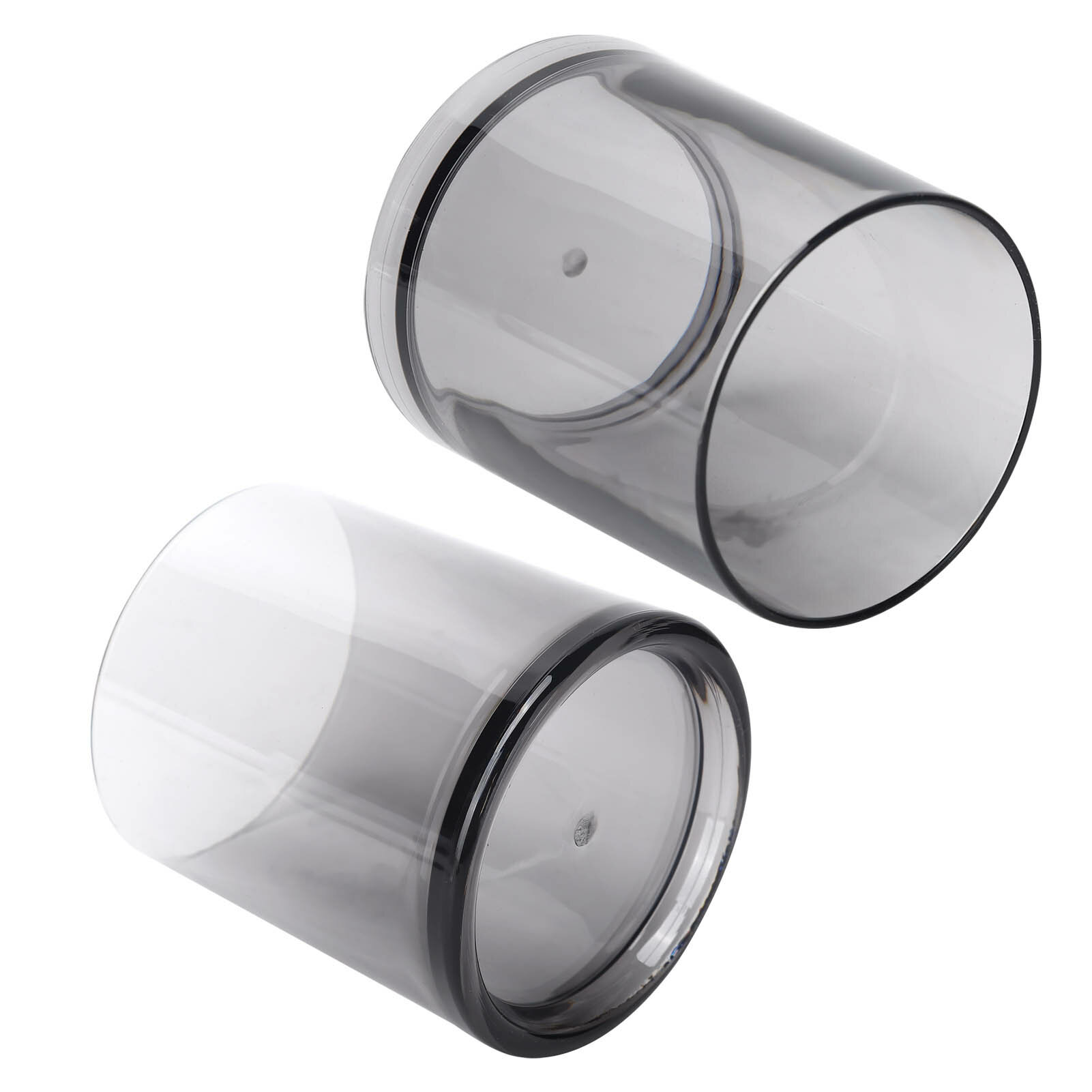 300 мл акриловая чашка многоразовая современная круглая кружка для вина, чая для виски, коктейльного сока MilkGray