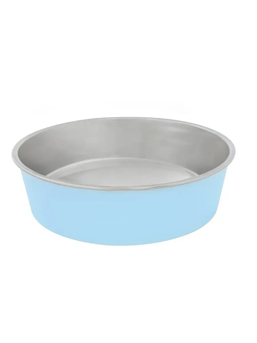 Миска для животных металлическая D13см/450мл