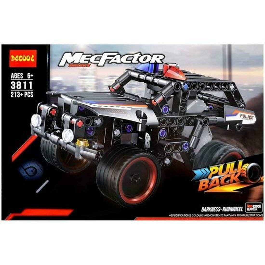 Конструктор Decool 3811 Полицейская машина 213 дет.