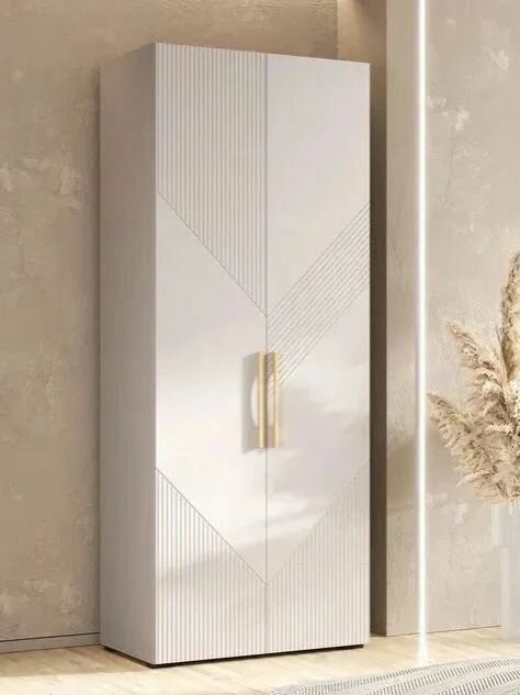 Шкаф распашной Ирис 2-х ств.(900) (Кашемир, Кашемир) МИФ