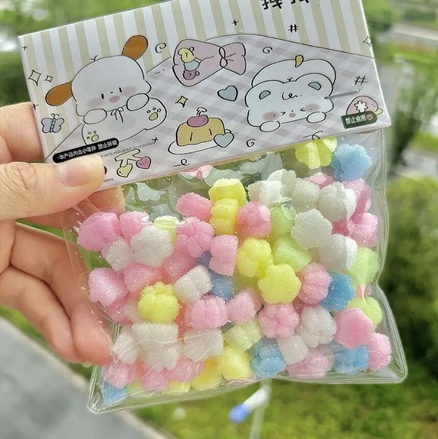 Мягкая игрушка антистресс сквиш кошачья лапка 50шт.