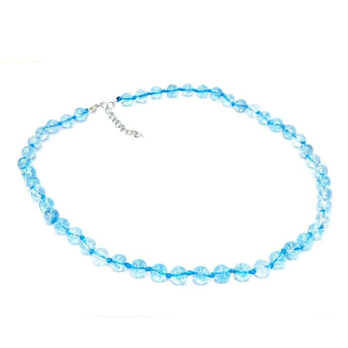 Бусы, топаз