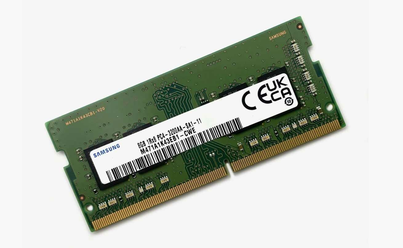 Оперативная память SODIMM 8GB DDR4-3200 Samsung M471A1K43EB1-CWE