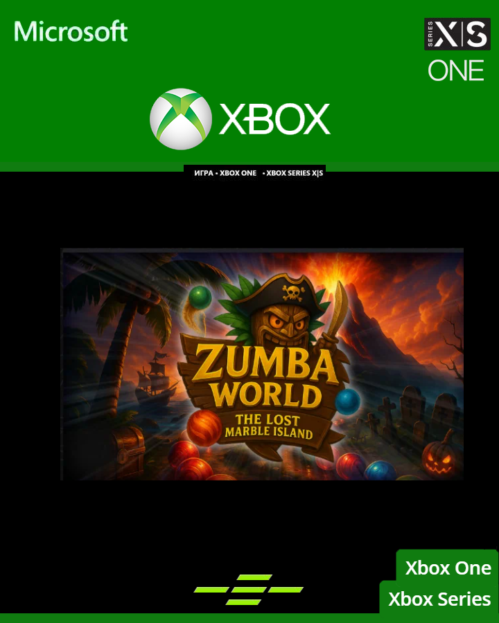 Электронная цифровая версия игры Zumba World – The Lost Marble Island Xbox, цифровая версия Xbox One/Series X/S, с новым аккаунтом Xbox