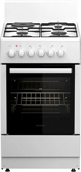 Плита комбинированная Darina 1E KM241 321 W, белый