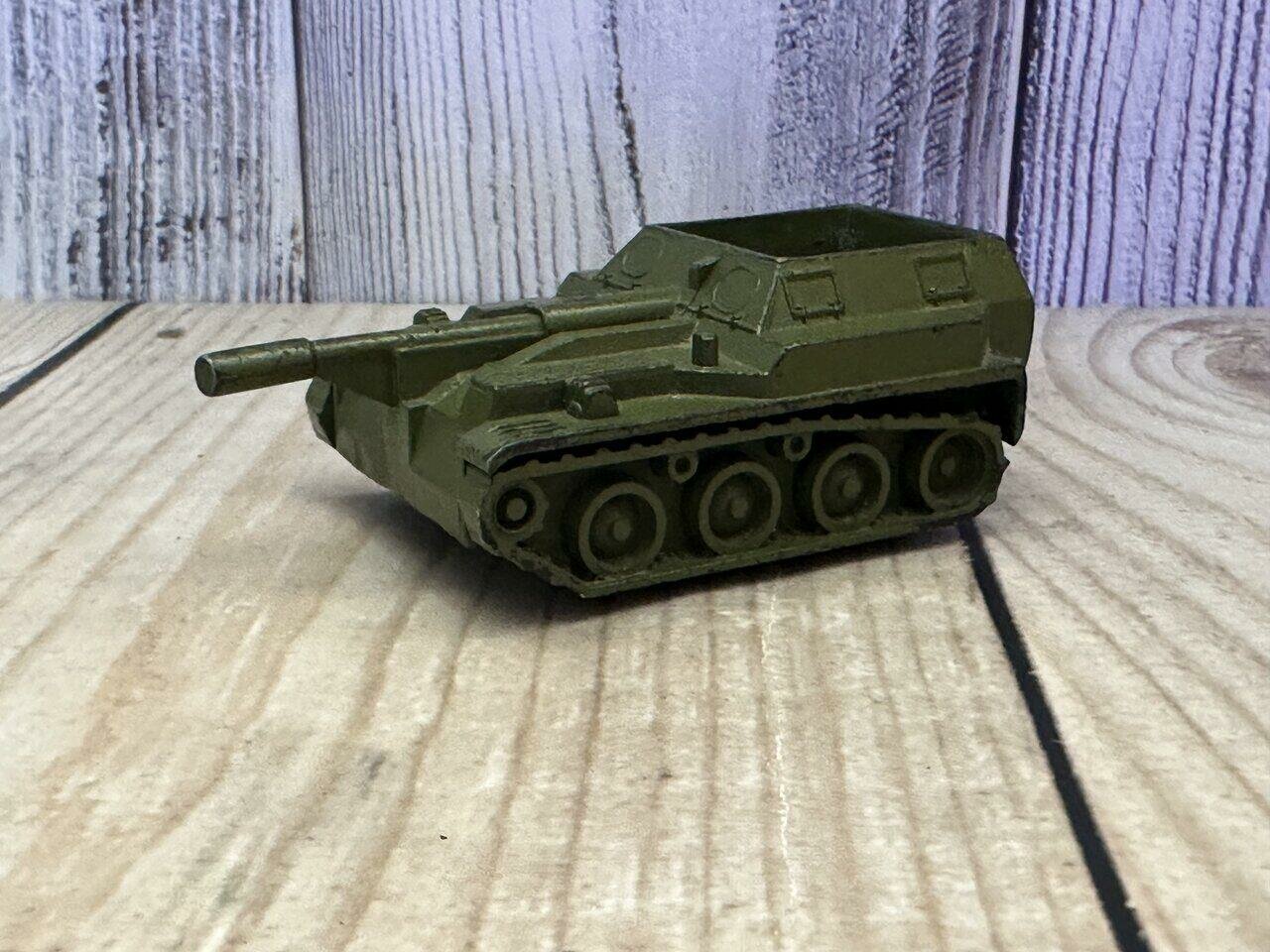 Модель Гаубицы сау Тпз ссср 1970 годы зелёный коллекционный