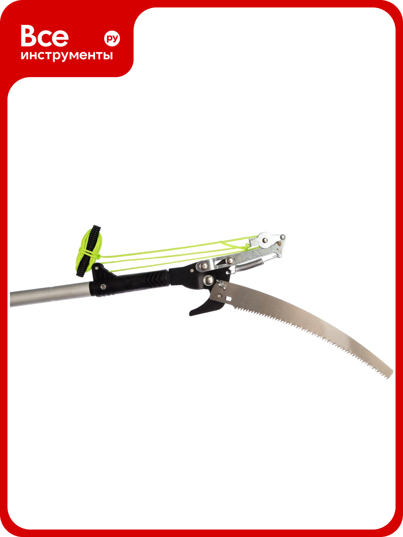 Штанговый сучкорез с пилой FEONA 004-0993 22631 профессиональная конструкция из закаленной стали с эргономичной