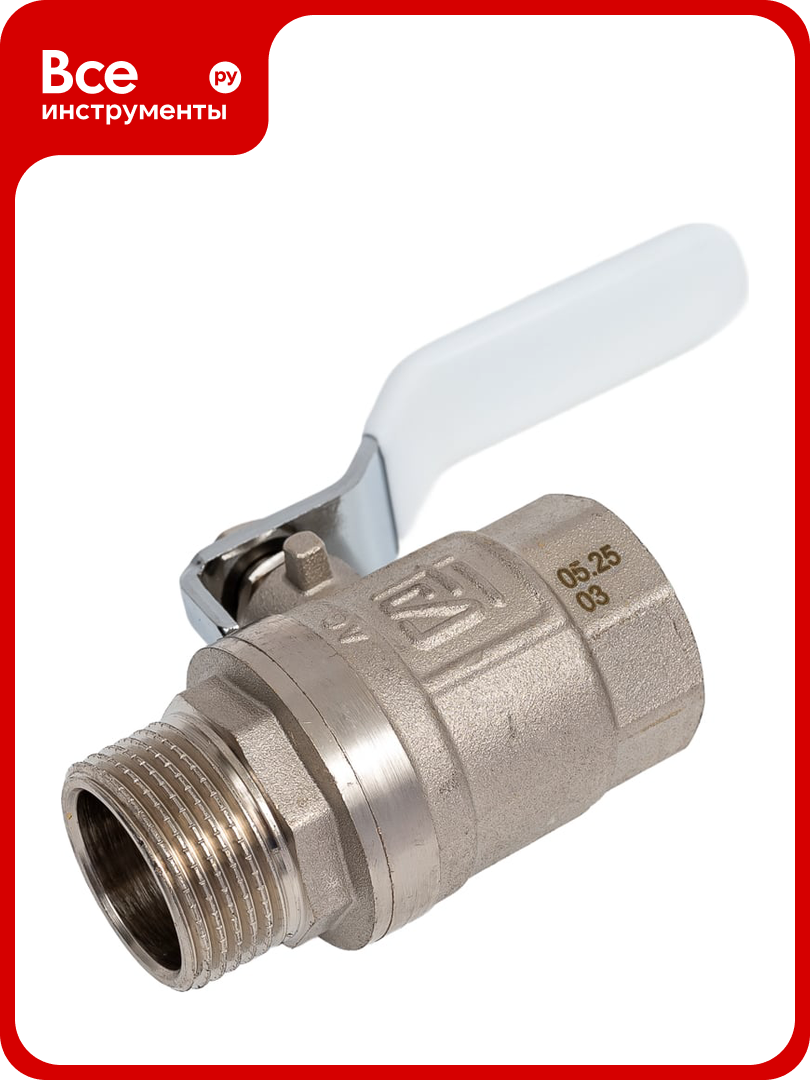 Шаровой кран STI рычаг Ш/Г 20, применяется