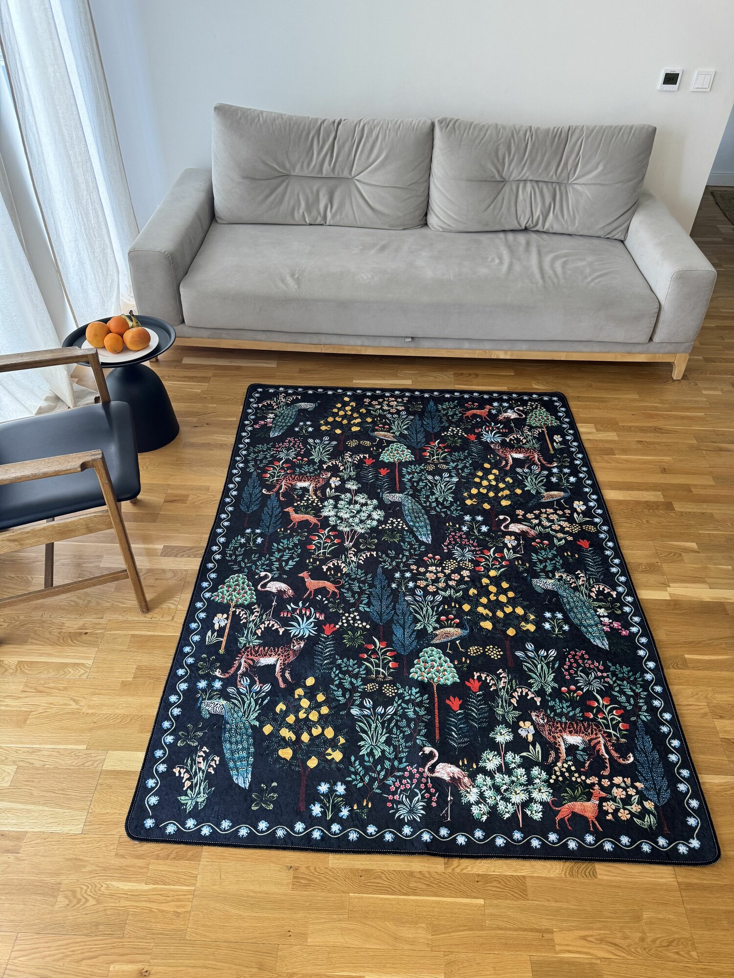 Ковер на пол, 140x200 "Павлины"