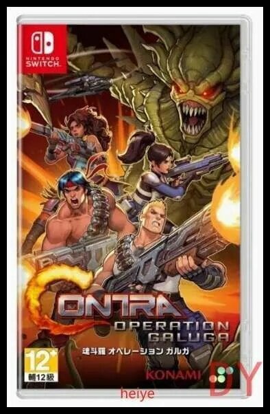 Игра Игра Contra: Operation Galuga (Nintendo Switch, Русские субтитры)