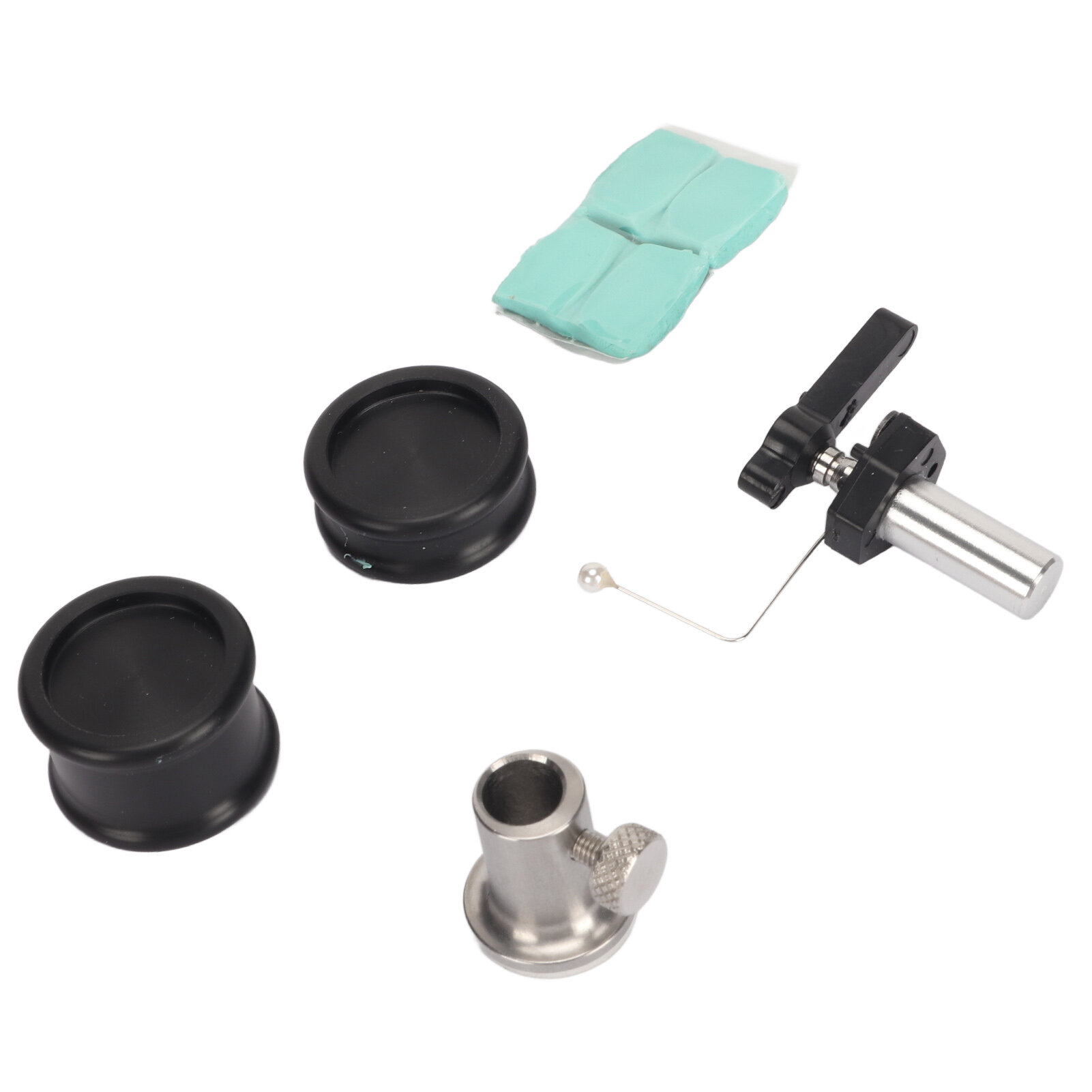 Automatic Tonearm Arm Lifter High End Tonearm Safety Raiser для LP Turntable Disc Vinyl Record Player Accessories, материал алюминий ABS, подходит для LP Turntable Disc Vinyl Turntable Record Player, комплект 1 x Lifter 2 x Base 1 x Pads (две штуки)