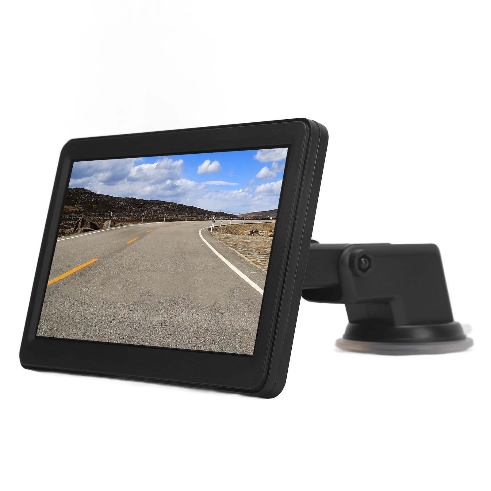 7-дюймовый автомобильный GPS-навигатор беспроводной для CarPlay с сенсорным экраном высокой четкости IPS, GPS-навигационная система для транспортных средств