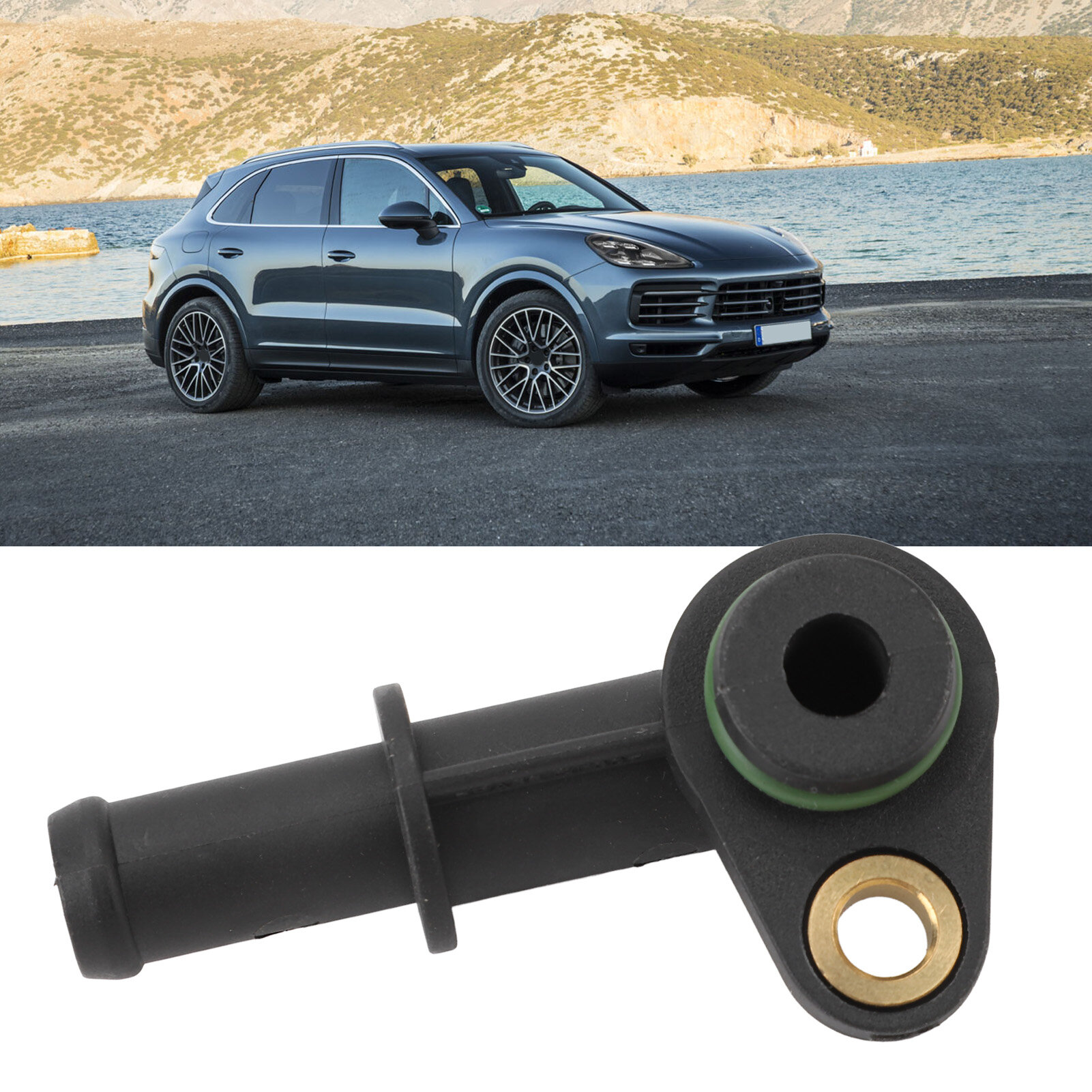 Адаптер байпасной линии системы охлаждения 94810646200 Высокопроизводительная замена для Cayenne 2006–2018 гг.