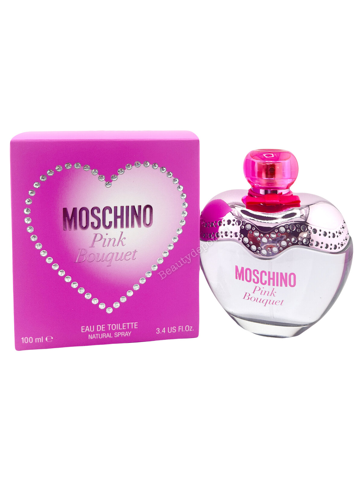 Moschino Pink Bouquet Туалетная вода женская 100мл: фруктовые, цветочные, гурманские