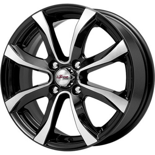 Литой колесный диск iFree Дайс 6x15/4x100 ET38 D67.1 Блэк_Джек