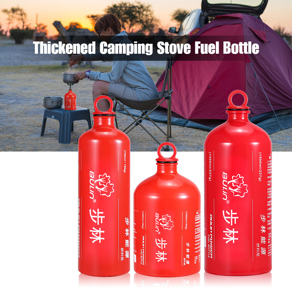 Outdoor Camping Fuel Bottle Alcohol Petrol Kerosene Storage Can Empty 500ML / 750ML 1000ML 1500ML
