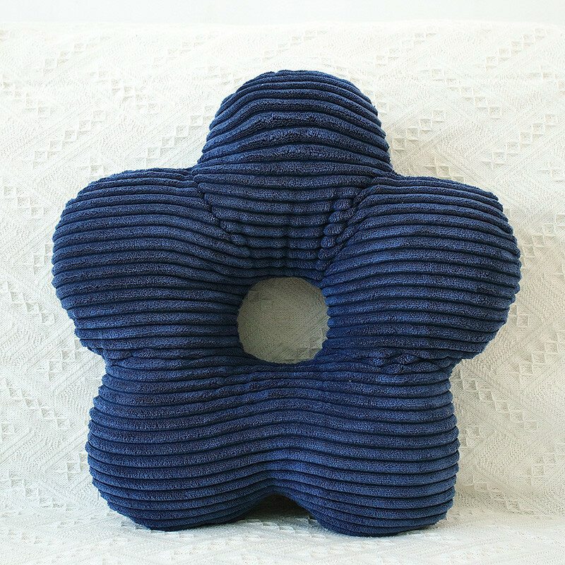 Подушка современная полоска облако цветок у формы из мягкой ткани для дивана и кровати аксессуары navy цветок