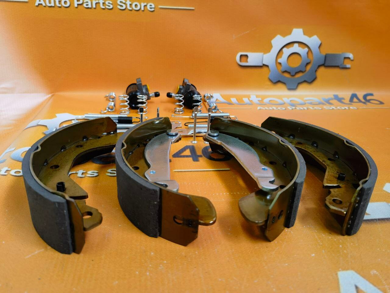 Задние тормозные колодки с рабочими цилиндрами и рем комплектами Шевроле Ланос Дэу Нексия LANOS NEXIA