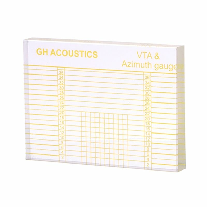 Портативный измерительный фонокорректор для проигрывателя виниловых пластинок LP VTA/картридж, балансировочный картридж с линейкой азимута