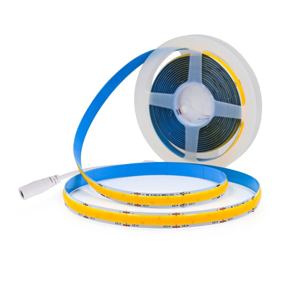 Светодиодная лента COB 24V, 600 LED, Natural white, 1m