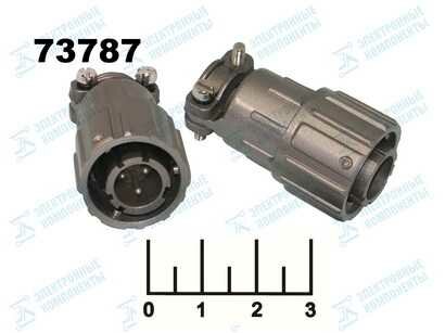 Разъем 3pin штекер на кабель Q14-J3P