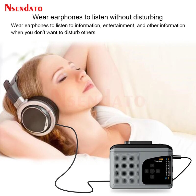 NSendato Ezcap234 Кассетный плеер в MP3 конвертер