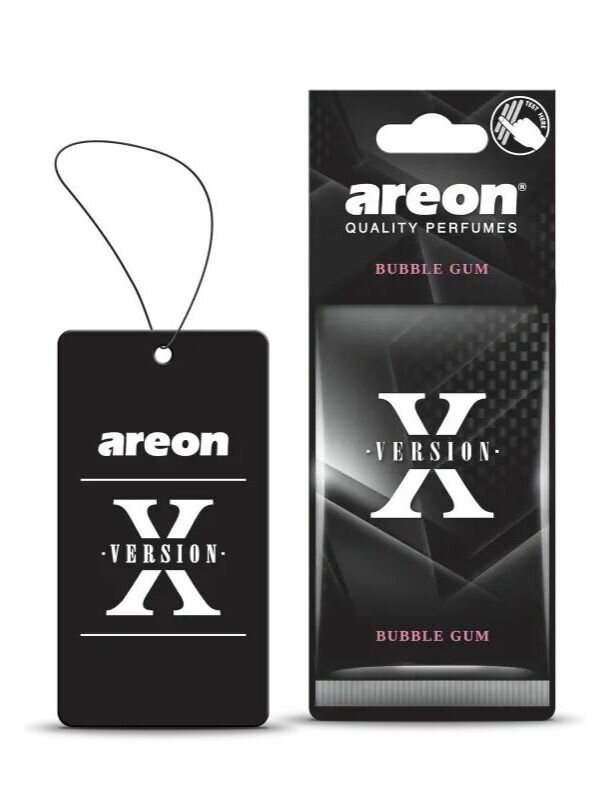 Ароматизатор Areon X Version Bubble Gum сухой (картон) 1 шт. AVX03