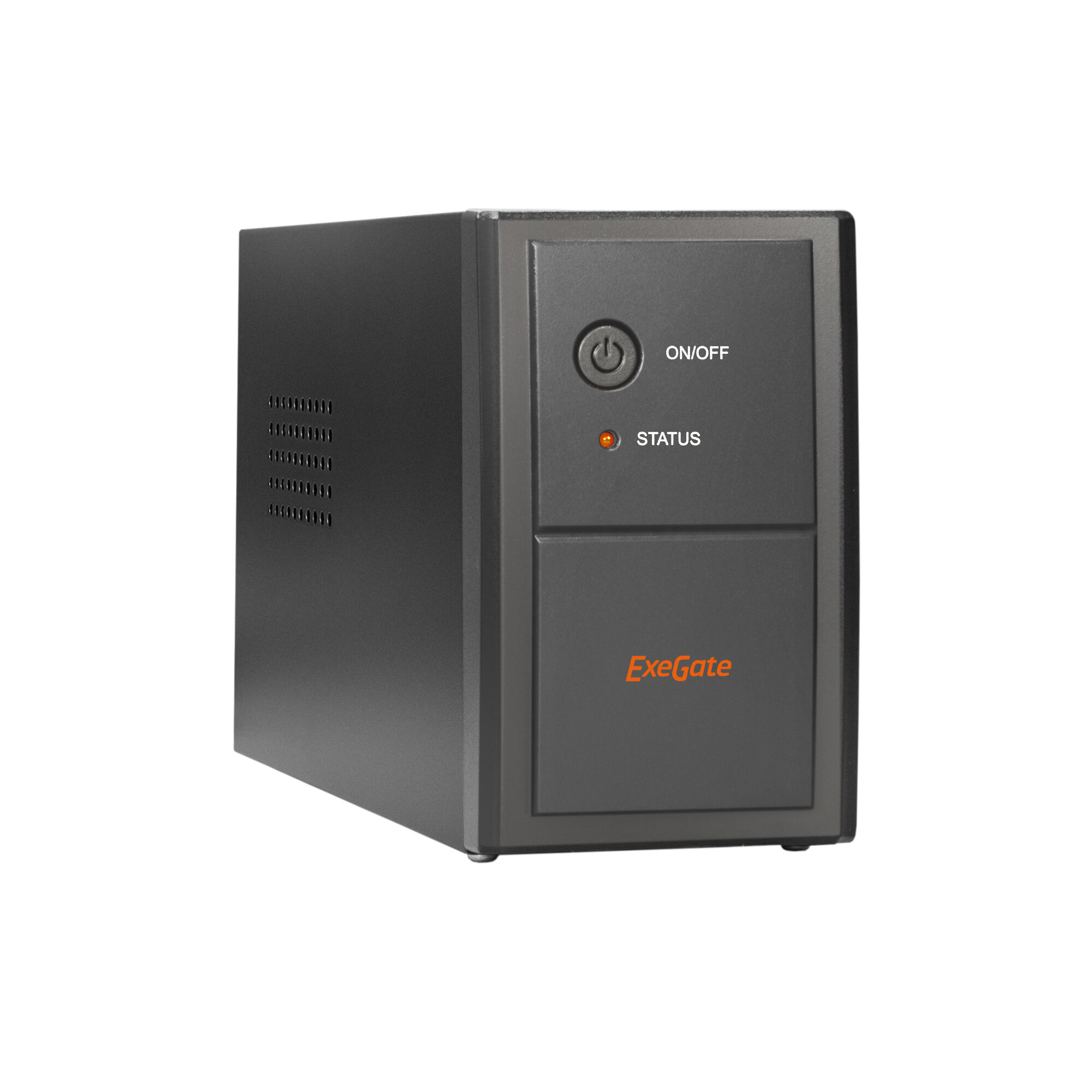 ExeGate Источник бесперебойного питания Power Back 2 евророзетки, Black 279215