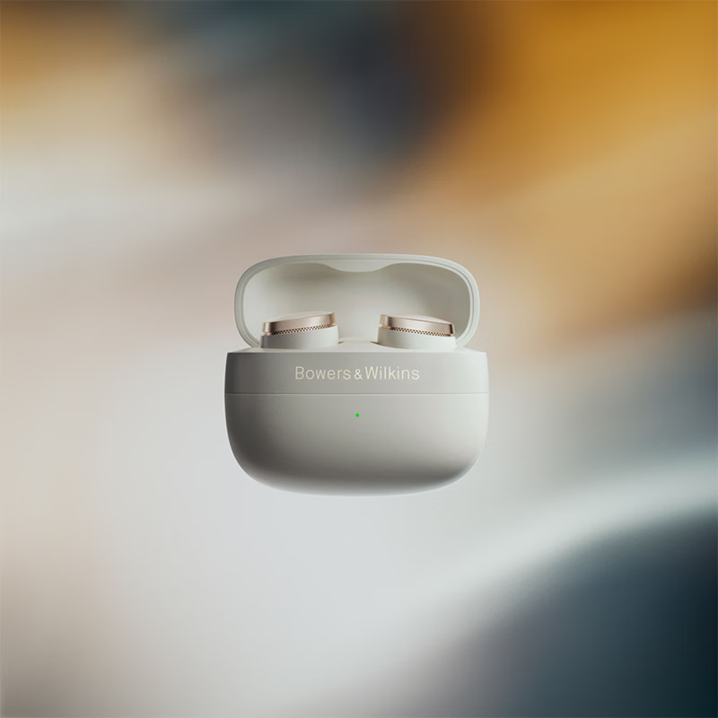 Беспроводные наушники Bowers & Wilkins Pi8 New Flagship, Gold White