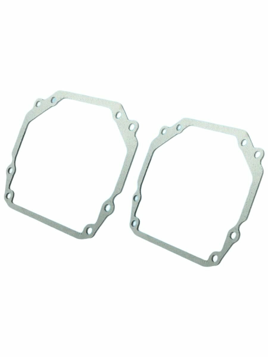 Переходные рамки для Jetour X90 PLUS 2021-2024 на линзы 3 дюйма / комплект 2 шт