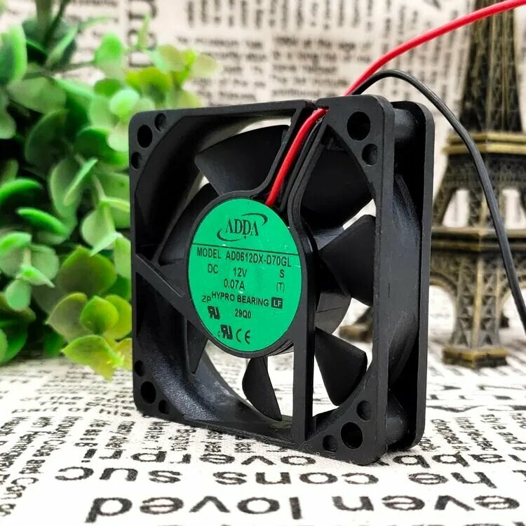 5pcs * Новый оригинал AD0612DX-D70GL DC12V 0.07A 6010 60x60x10mm вентилятор Радиатор