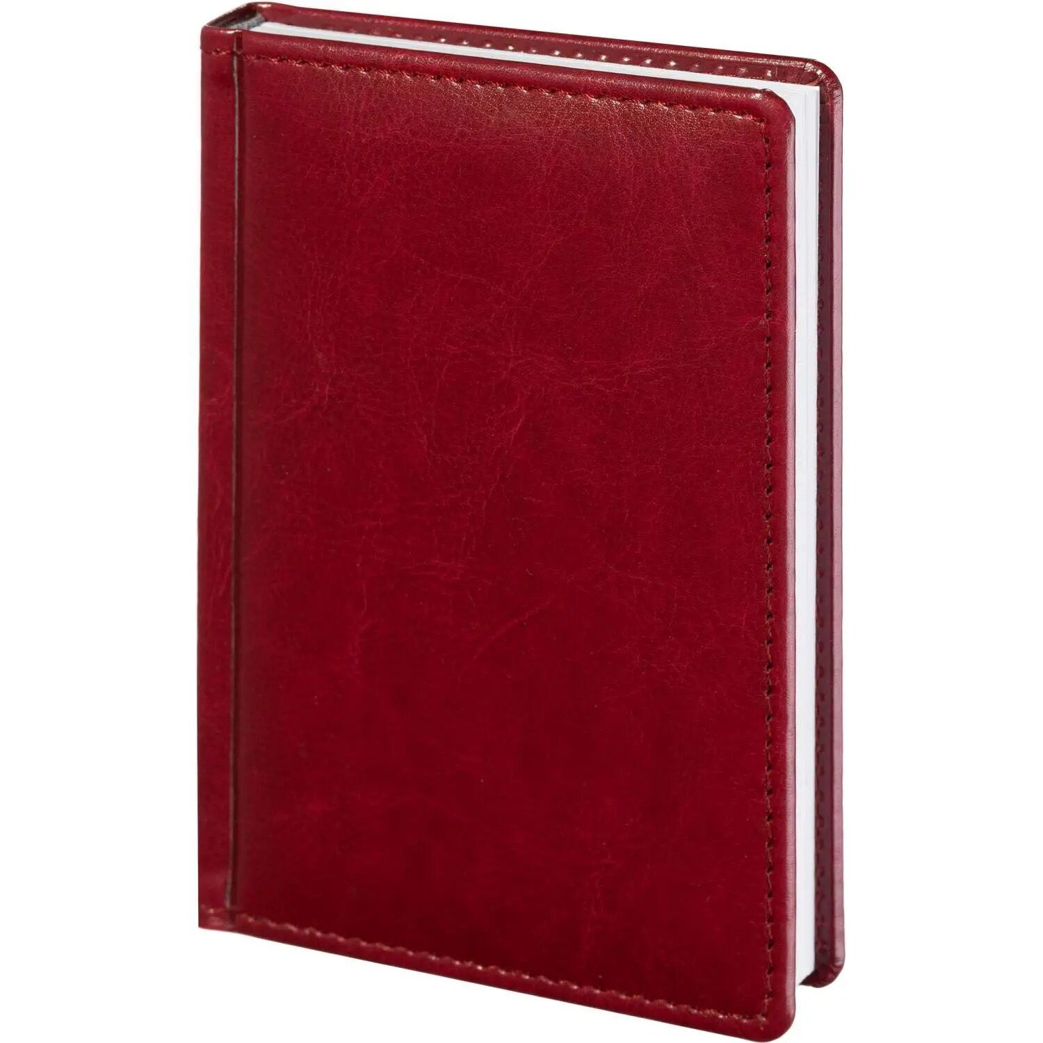 Ежедневник недатированный бордо, А6.100x150, 320стр, Agenda