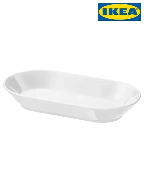 IKEA Тарелка 2 шт белый